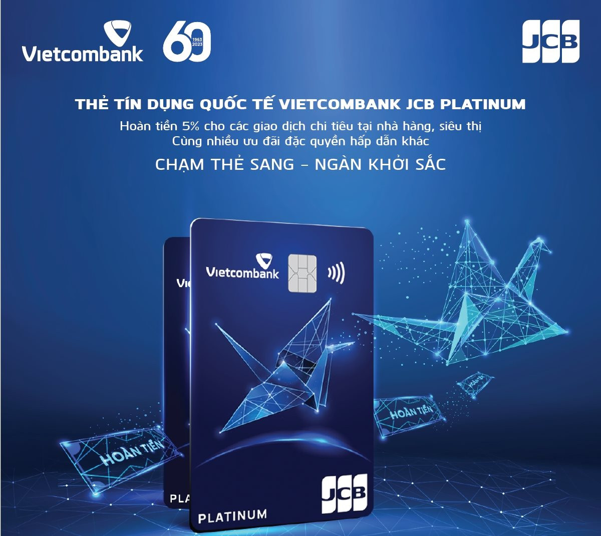 Vietcombank và JCB ra mắt thẻ tín dụng quốc tế Vietcombank JCB platinum ...